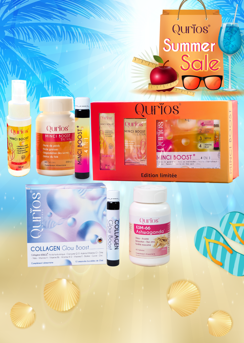 La marque dermo-cosmétique naturelle tunisienne | Qurios Tunisie