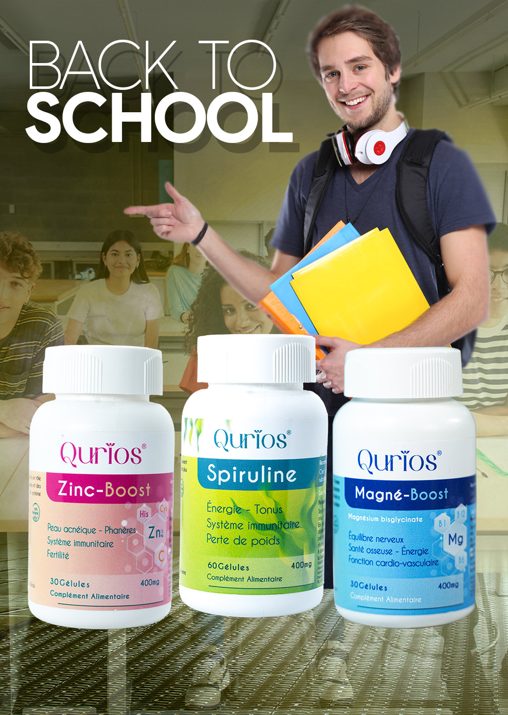 La marque dermo-cosmétique naturelle tunisienne | Qurios Tunisie